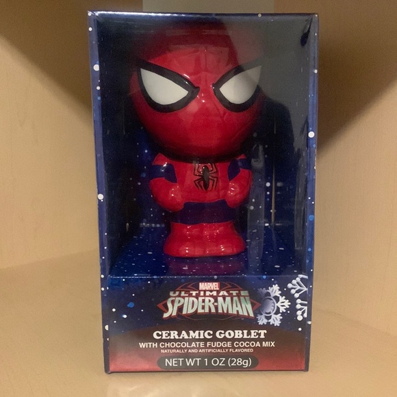 Marvel | Dining | Marvel Ultimate Spiderman Ceramic Goblet Christmas 24 ...